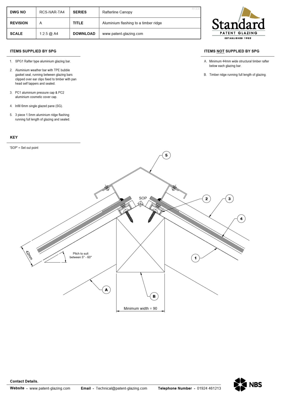Roof Glazing System Downloads | CAD Drawings, Specs | SPG