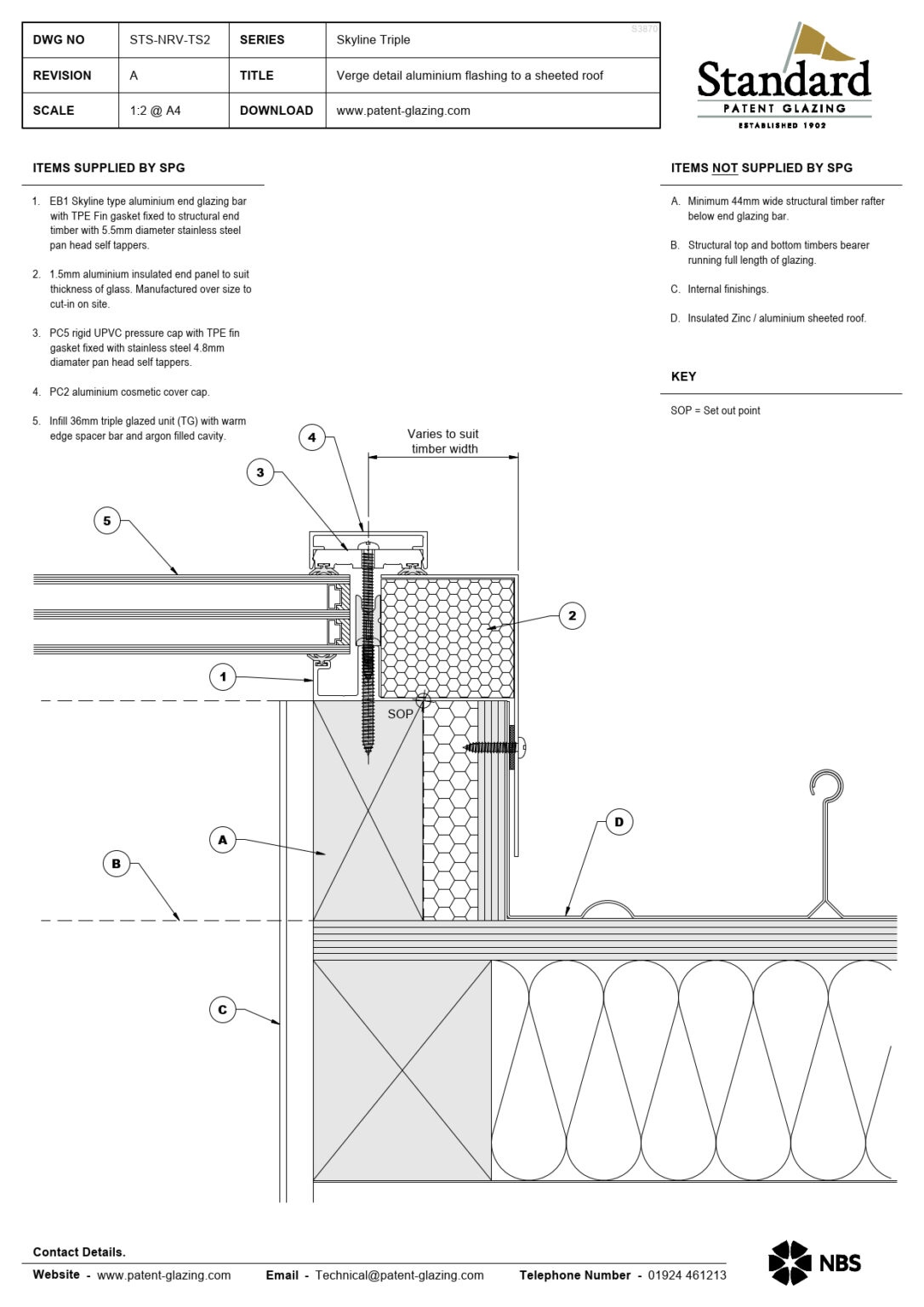Skyline CAD Files & Specs | SPG Technical Downloads
