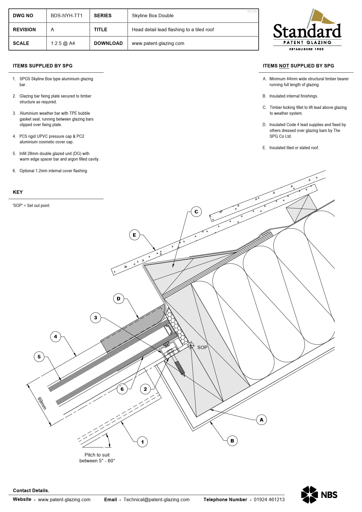 BDS-NYH-TT1 Skyline Box Double | Standard Patent Glazing